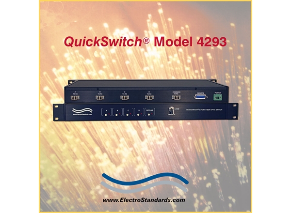 Model 4293 LC Duplex A/B/C/D/Offline Switch, Keylock, and Contact Closure