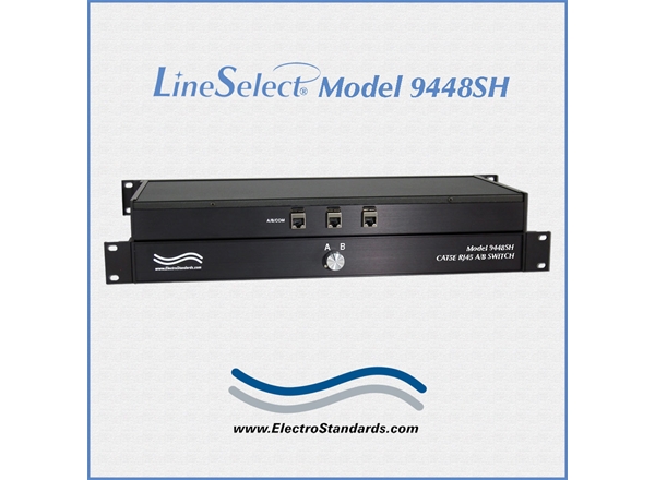 Model 9448SH RJ45 Cat 5e A/B Network Switch with Shielded RJ45 ...