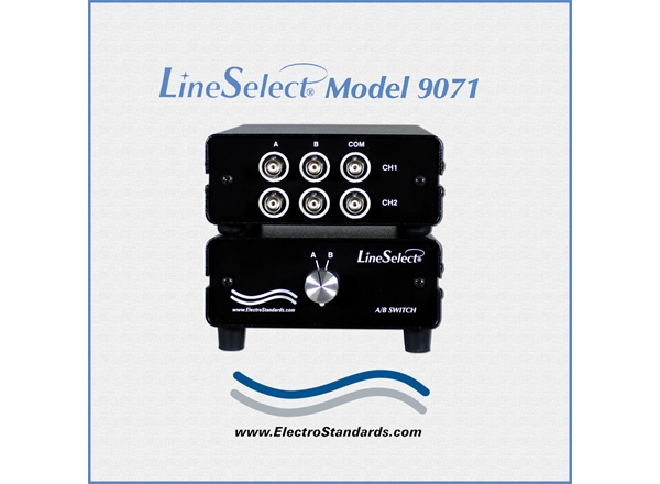 Model 9071 Dual Channel Coaxial BNC A/B Manual Desktop Switch