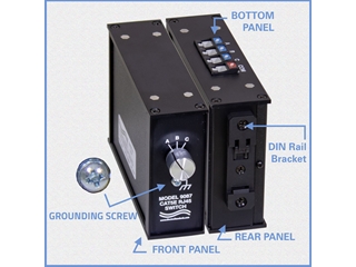 Catalog # 309087 - Model 9087 RJ45 3-Position, ABC Cat5e Switch, DIN