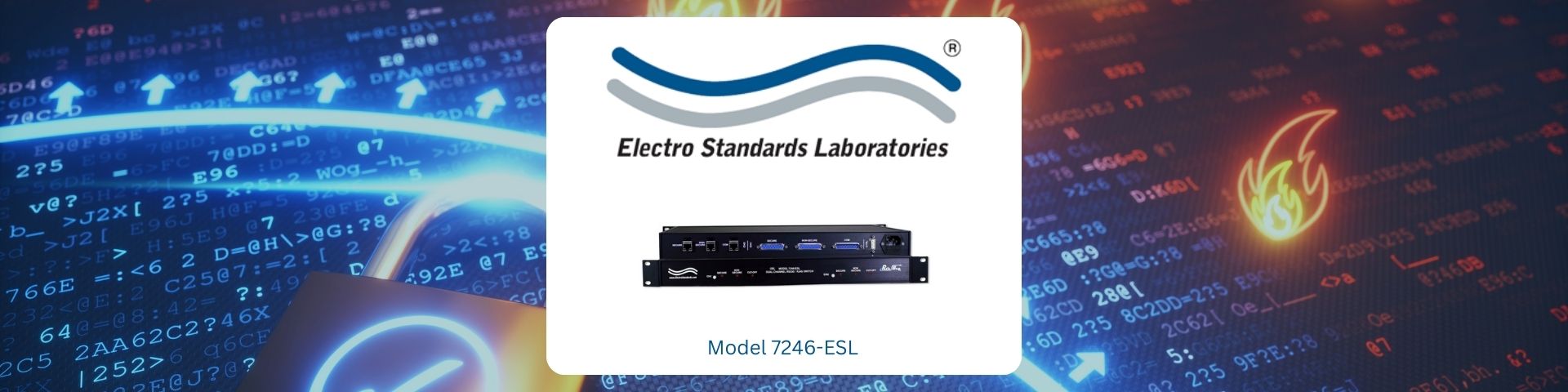 New M7246-ESL Advanced Dual Channel A/B Cutoff Switch with RJ45 and RS530