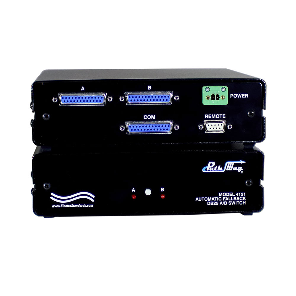 Model 4121 Automatic Fallback A/B Network Switch, Remote Port
