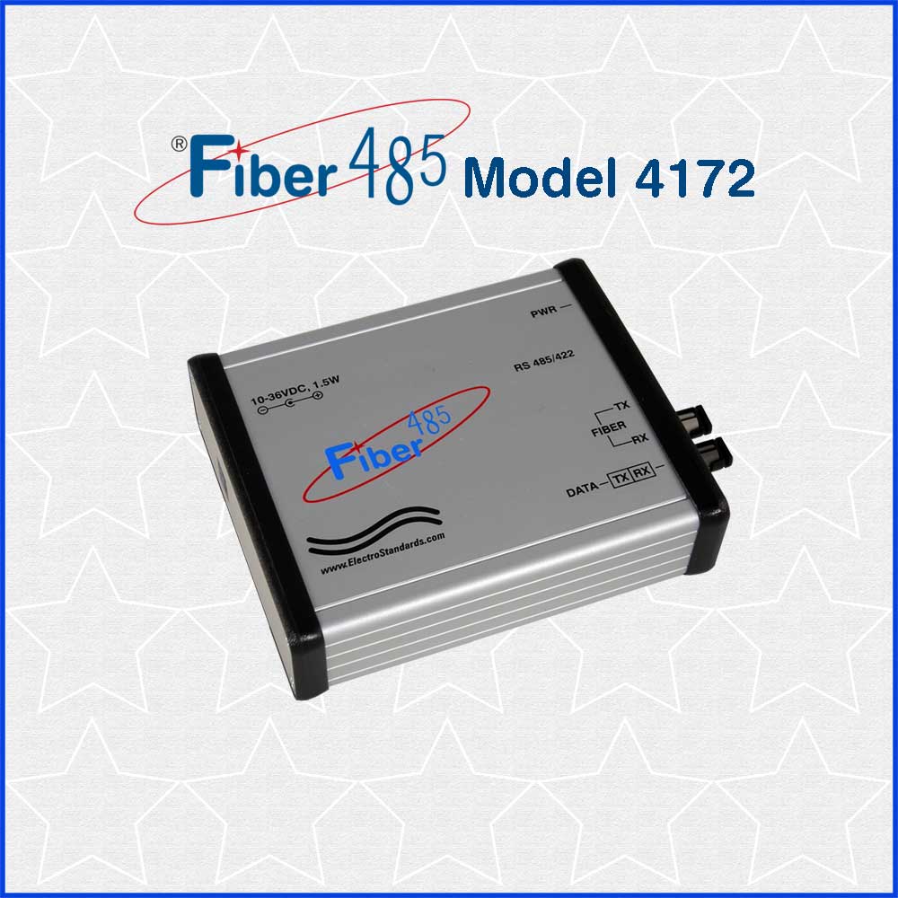 ST Duplex Fiber-to-Multi-Point RS485/422 Converter, High Speed Rugged ...