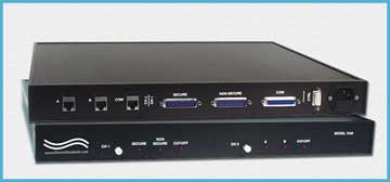 7249-ESL 2-Channel RS530 Secure/Non-Secure Switch, RJ45 A/B Switch with ...