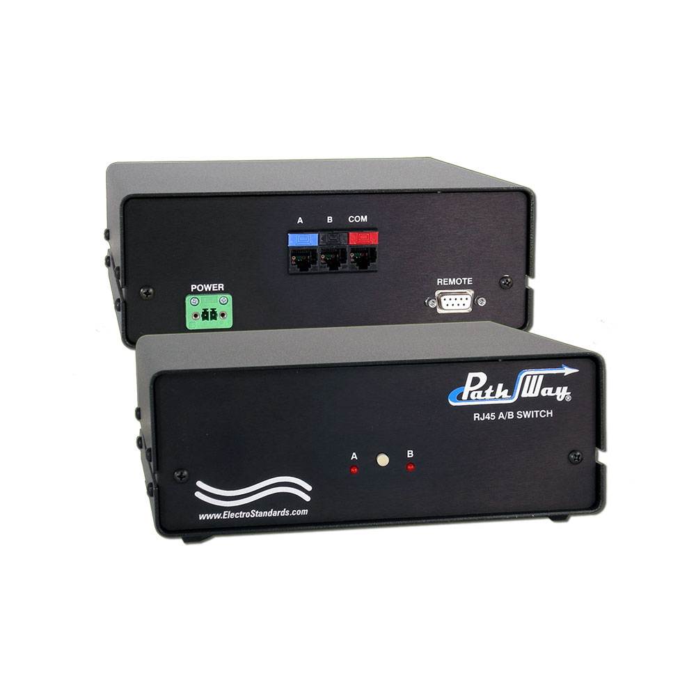 Model 4421 CAT5 RJ45 A/B Network Switch, Remote Control Port