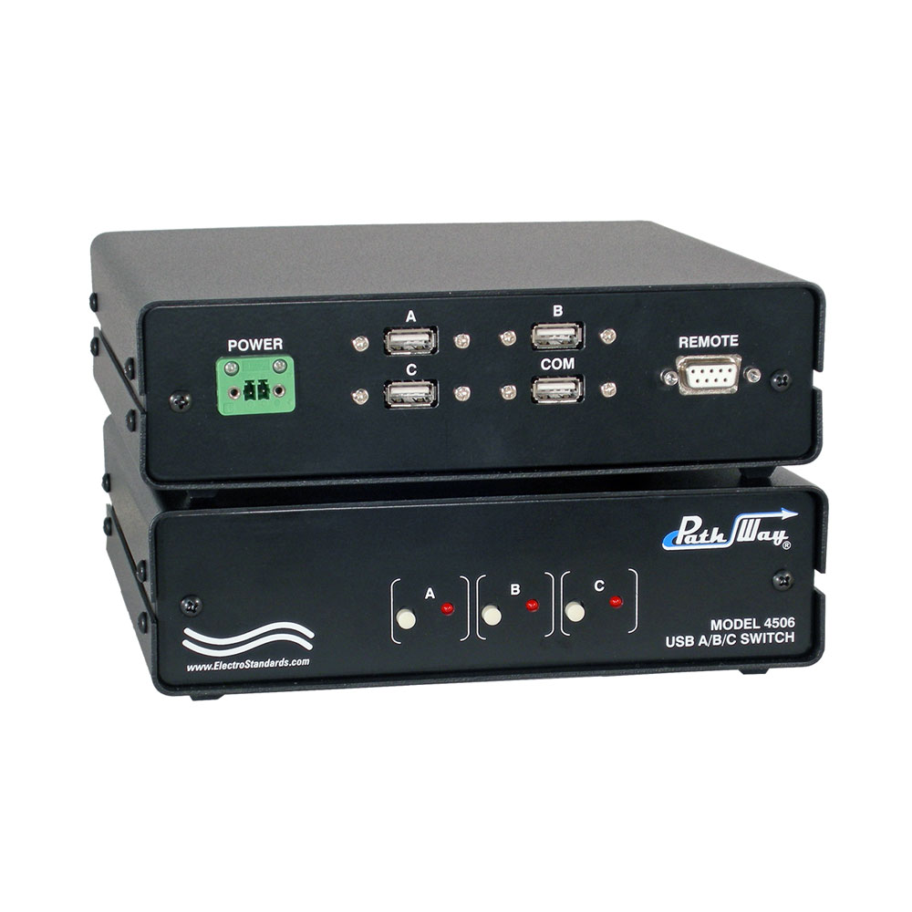 USB Type-A, 3-Position Switch, Remote, Desktop, Model 4506