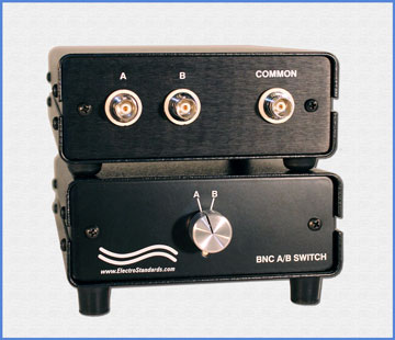 Model 8021 BNC Coaxial A/B Switch, Manual Desktop