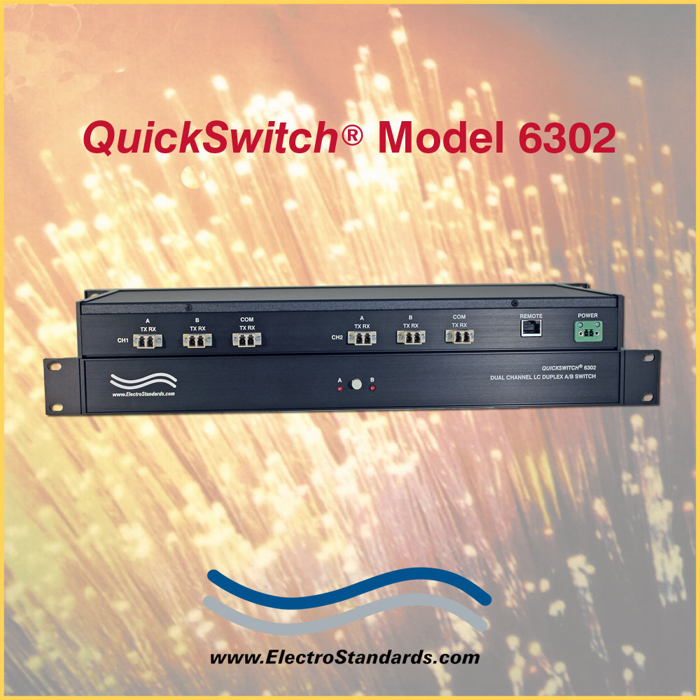 6302 Dual Channel LC Duplex A/B Switch with Telnet and GUI
