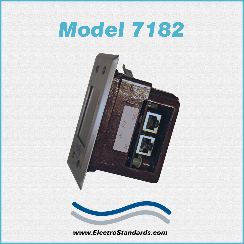 Model 7182 RJ45 Connect/Disconnect PoE Switch with Touch Sensitive ...