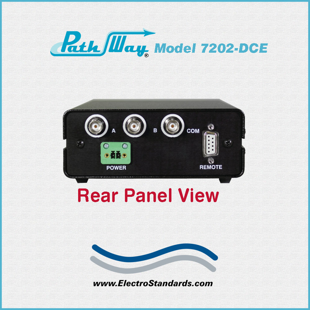 7202-DCE BNC A/B Network Switch Box, RS232 Serial Remote Port