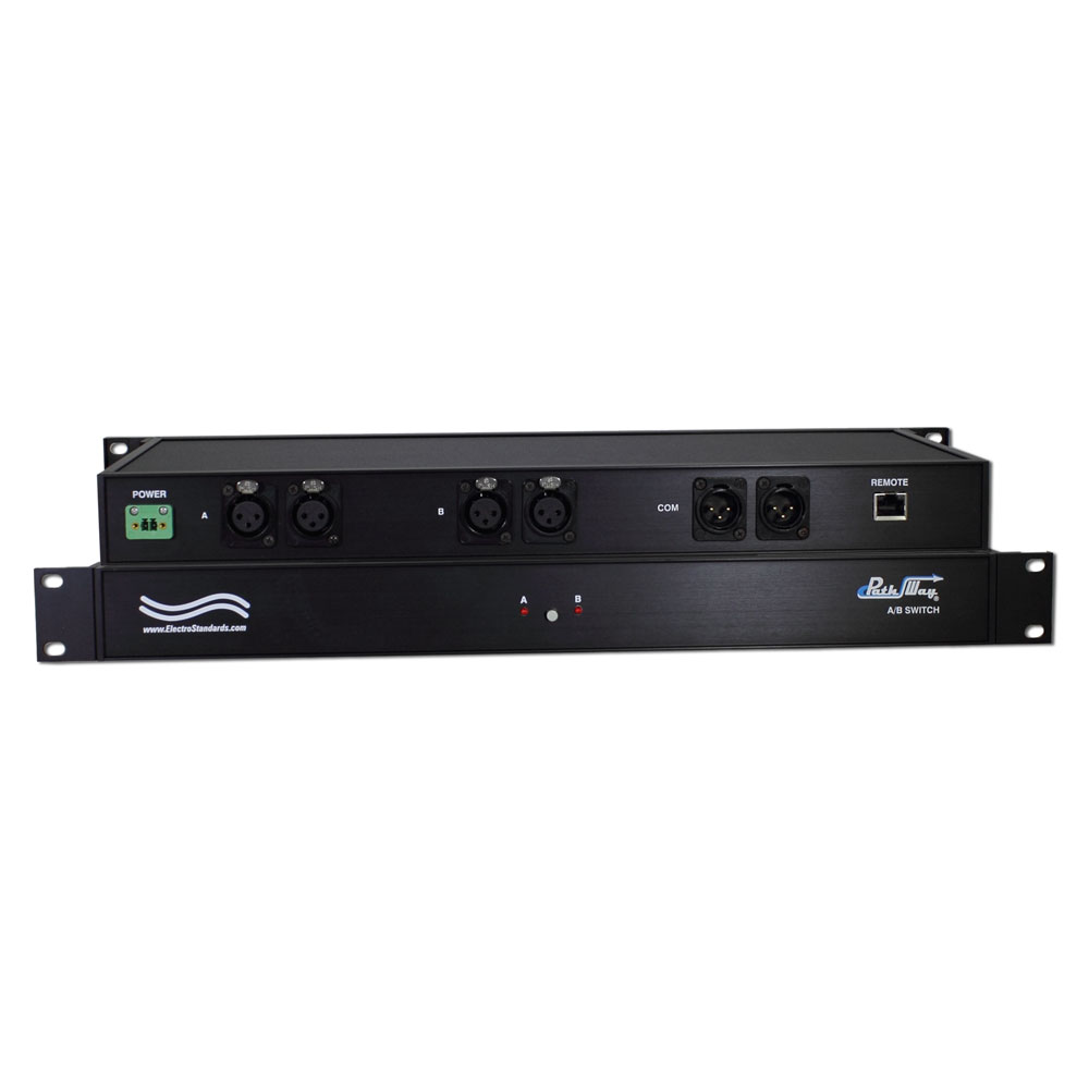 Model 7317 2-Channel XLR A/B Switch with Telnet Remote Control