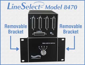 8470 DB25 THX Audio Interface A/B/C/D Switch, Rackmount, Manual ...